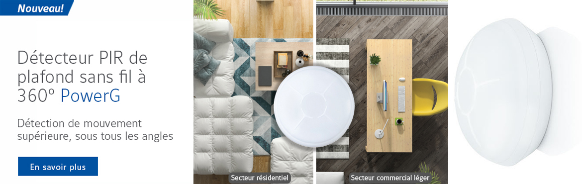 Alarme sans fil Visonic, Ajax Systems, Hikvision, Texecom, Optex...